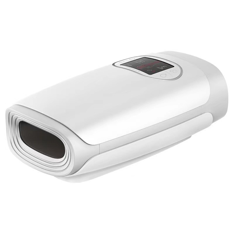 Hot Compress Cordless Electric Hand Massager 2200mAh Air Pressure Hand ...